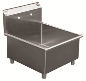 Stainless Steel Utility and Mop Sinks - Cleanroom Synergy